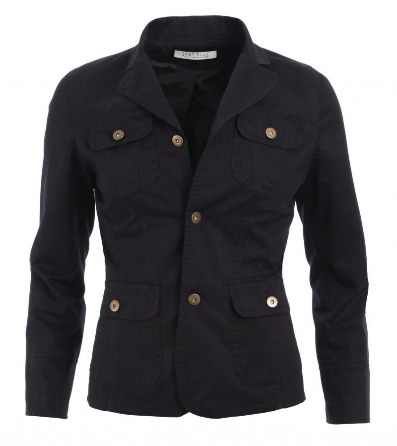 Fully Lined Black Jacket with Pockets
