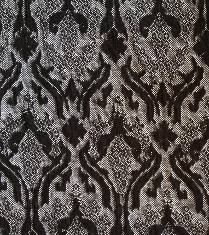 Jacquard Effect Midi Skirt